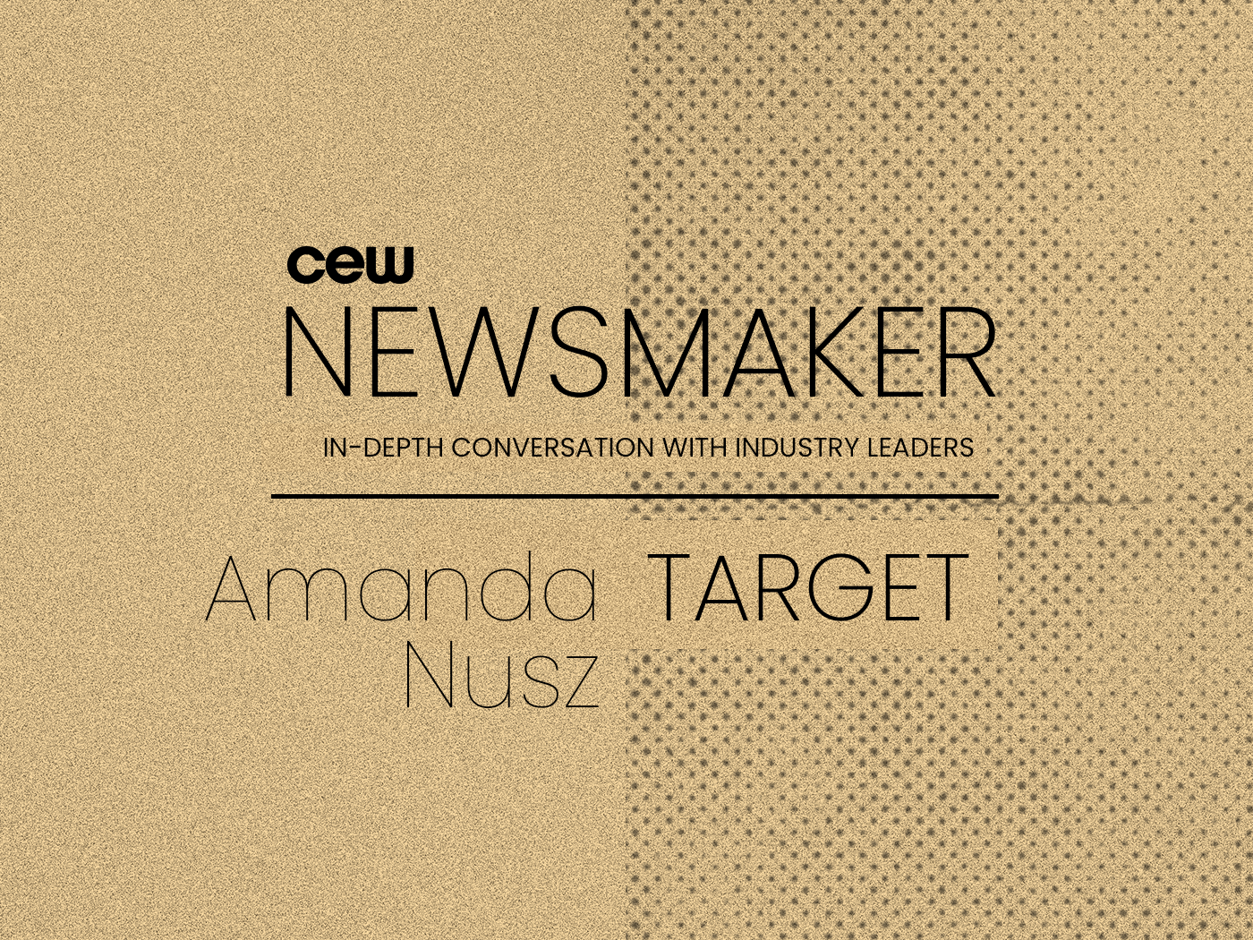 CEW x Target: A Conversation with Amanda Nusz - Cosmetic Executive Women
